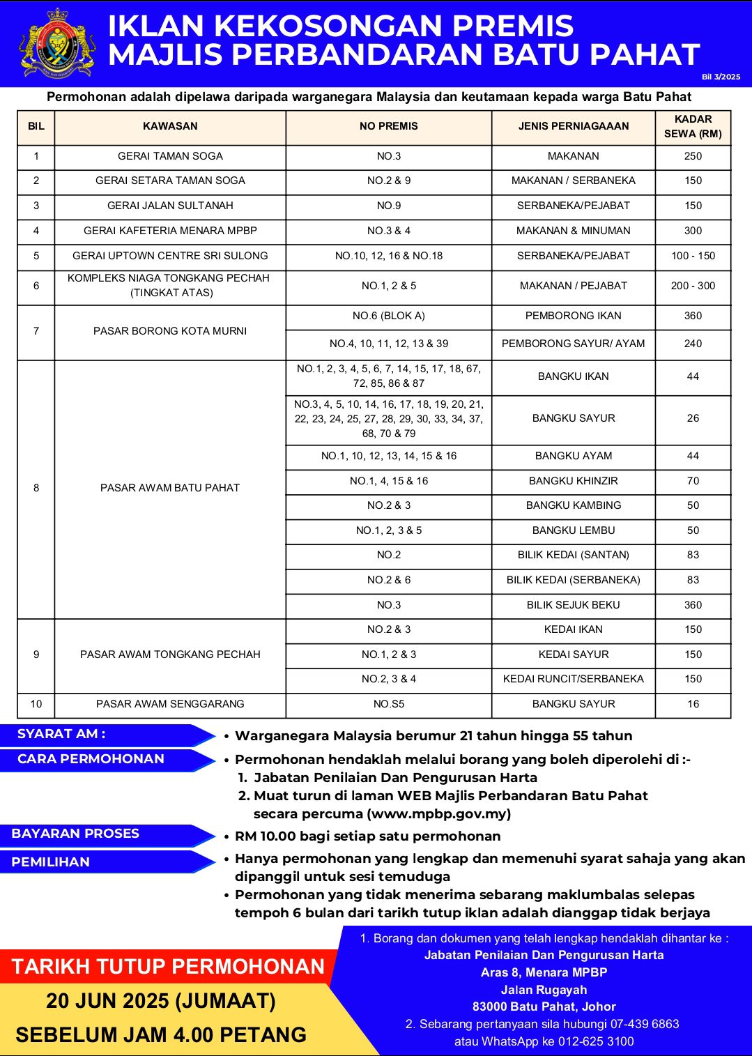 Informasi-Details | Portal Rasmi MPBP